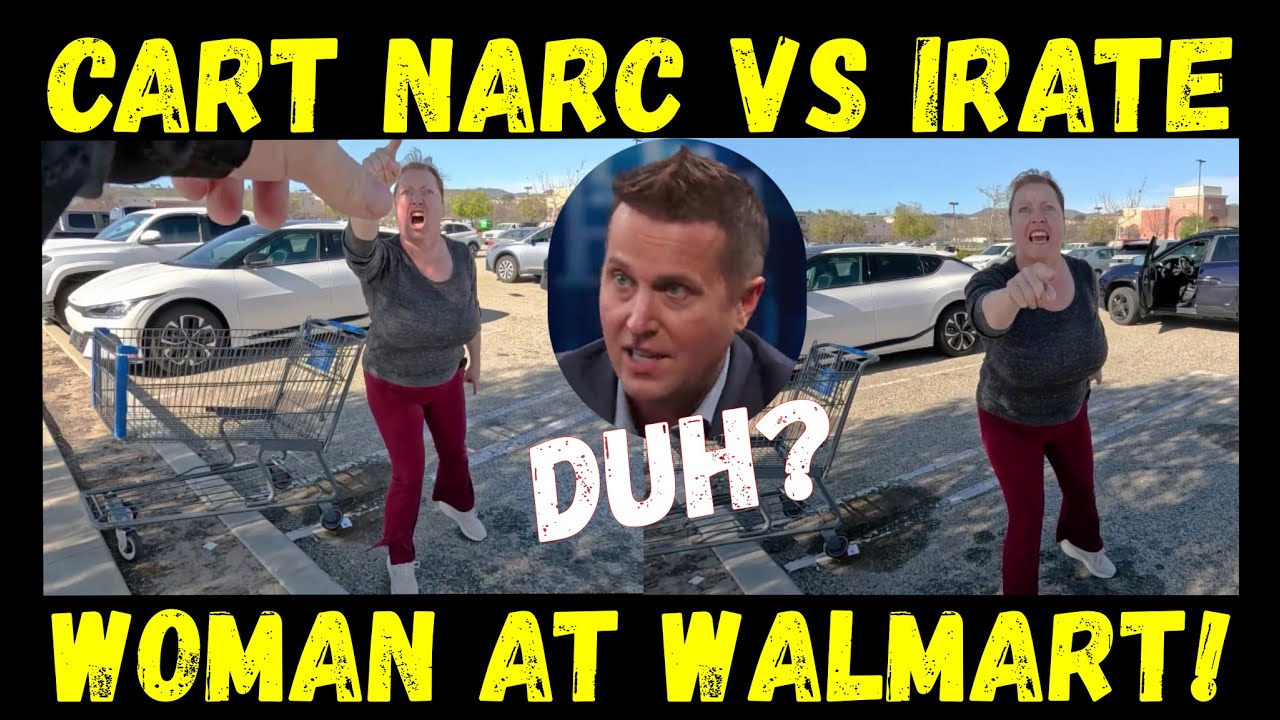 Cart Narc Sebastian Gets Wrong Woman at Walmart! - YouTube