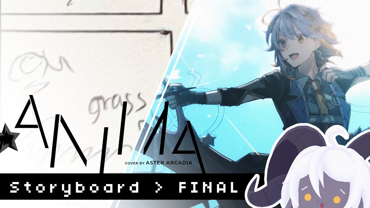 ANIMA - Aster Arcadia || MV Storyboard to Final comparison - YouTube