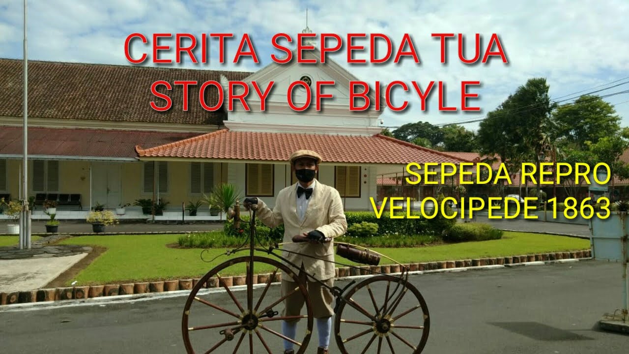 Sepeda VELOCIPEDE 1863, Si Kakek Moyang Sepeda - YouTube