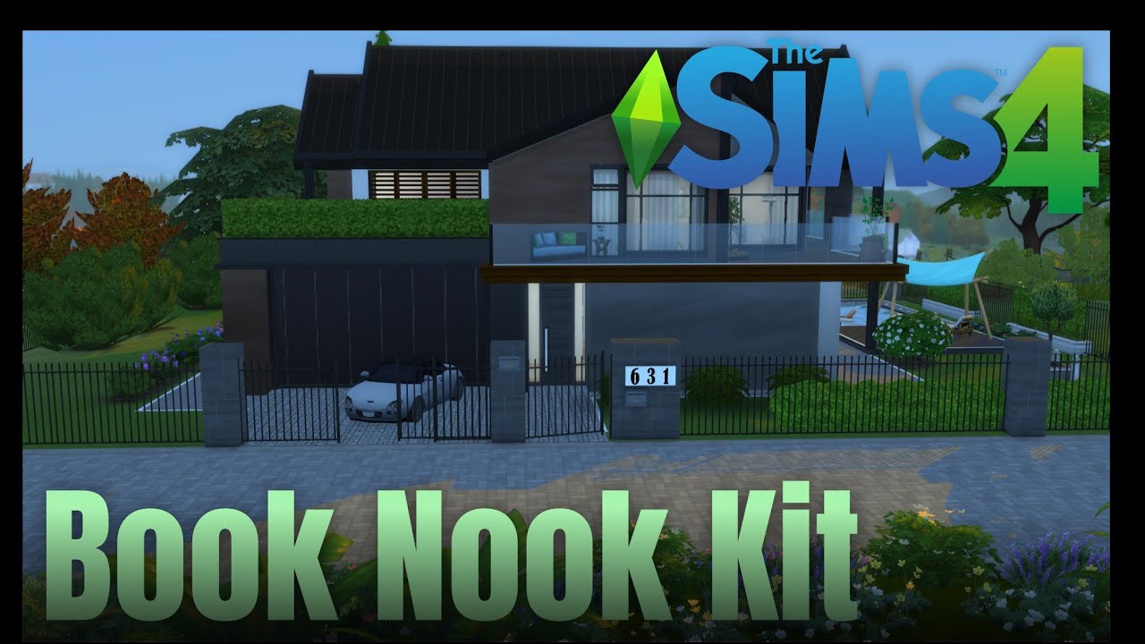 Family home | incl. Book Nook Kit | Sims 4 | Speed build | no CC - YouTube