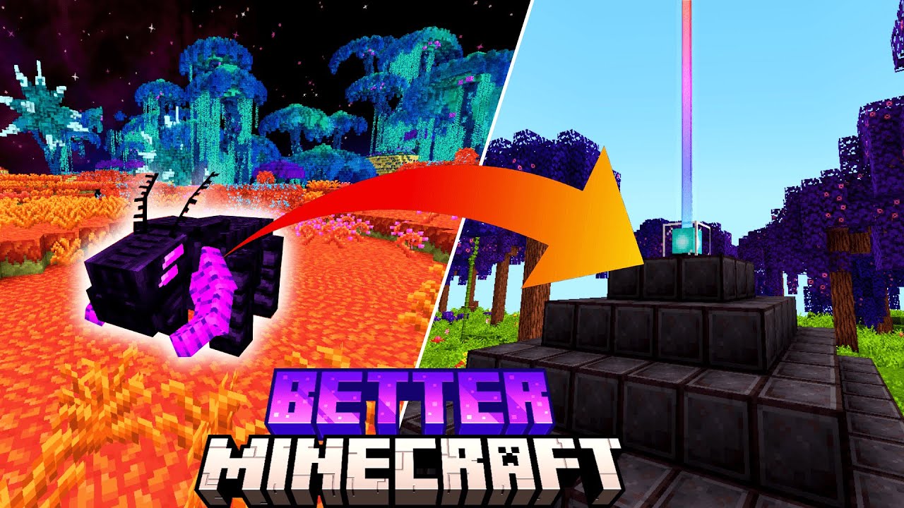 NETHERITE FARM IN BETTER MINECRAFT!? - YouTube