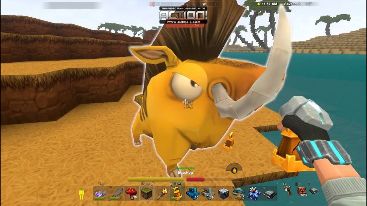 [Creativerse] - วิธีจับสัตว์โดยเจ็บตัวได้น้อยในเกมส์ - YouTube