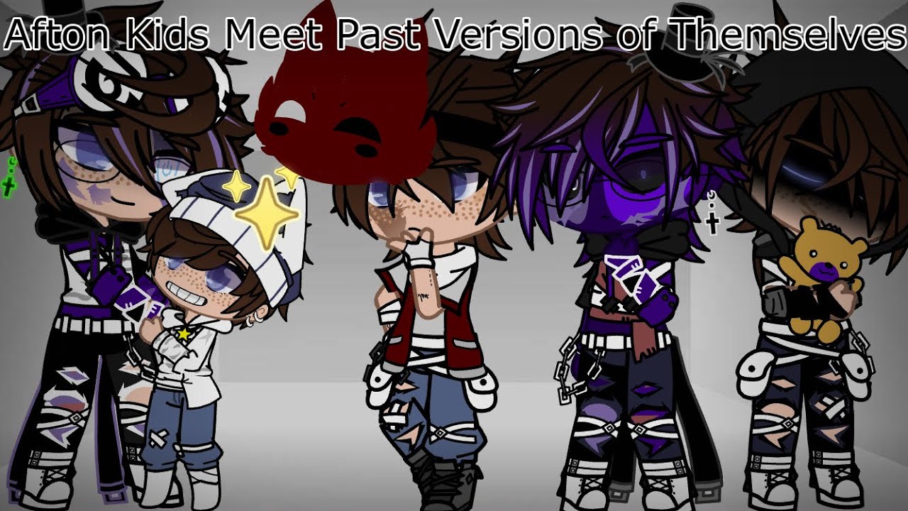 Afton Kids Meet Past Versions of Themselves |Afton Family| - YouTube