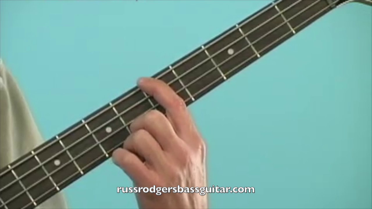Online Bass lesson Octave Slap Pattern - YouTube