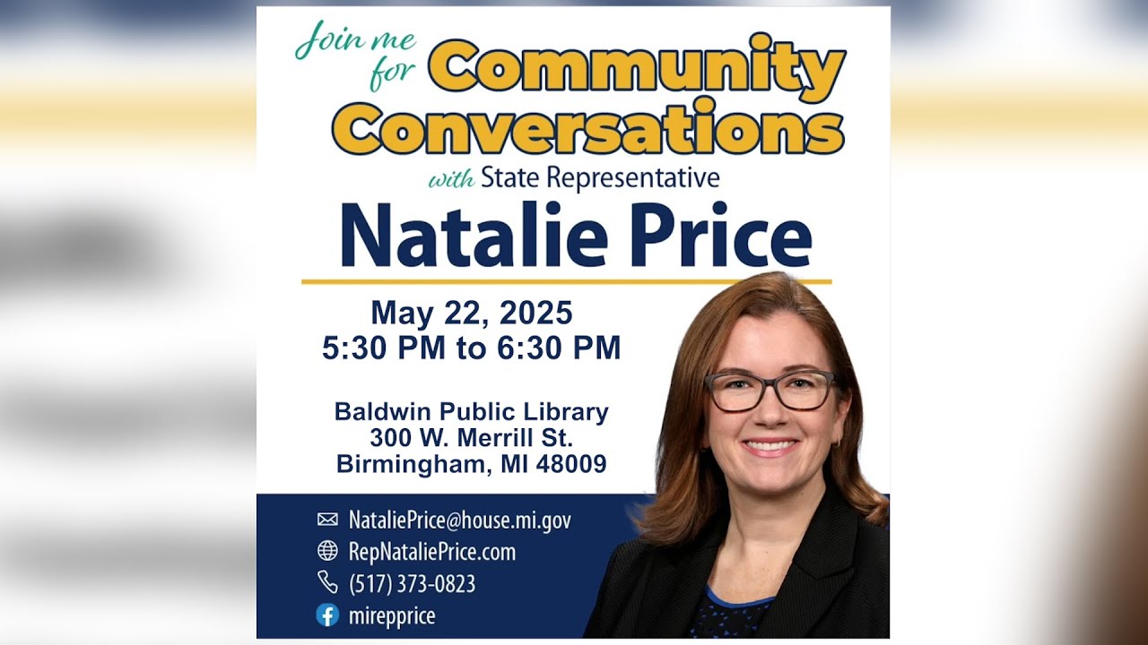 Community Conversation with State Representative Natalie Price - YouTube