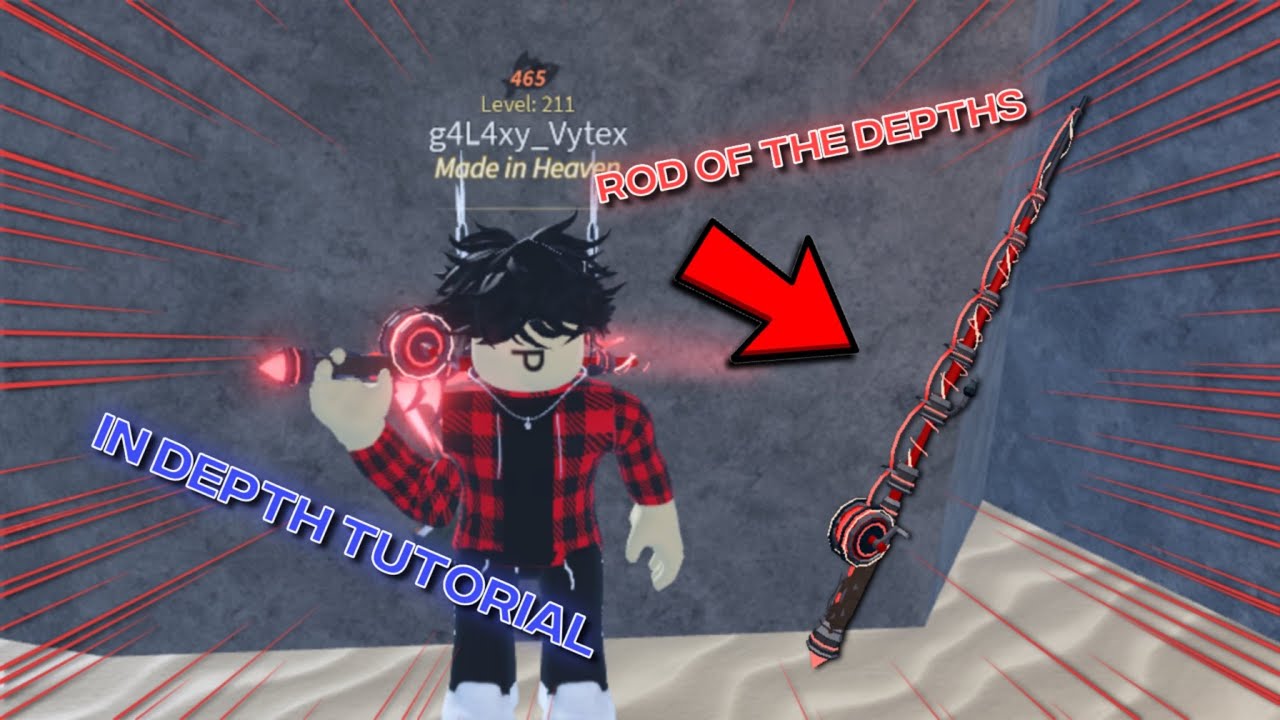 HOW TO GET THE ROTD (Rod of the Depths) In Roblox Fisch!! (VERY easy to ...