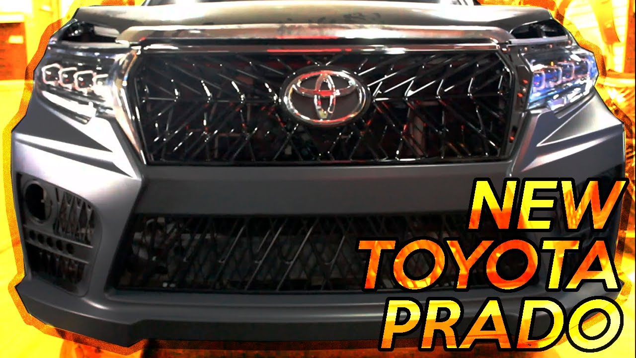 NEW TOYOTA PRADO 2010 TO 2020 KIT UPGRADE E MODEL - YouTube
