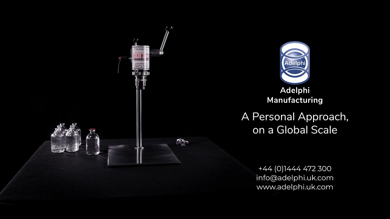 Manual Vial Crimper - efficient crimping and de-capping of vials from ...