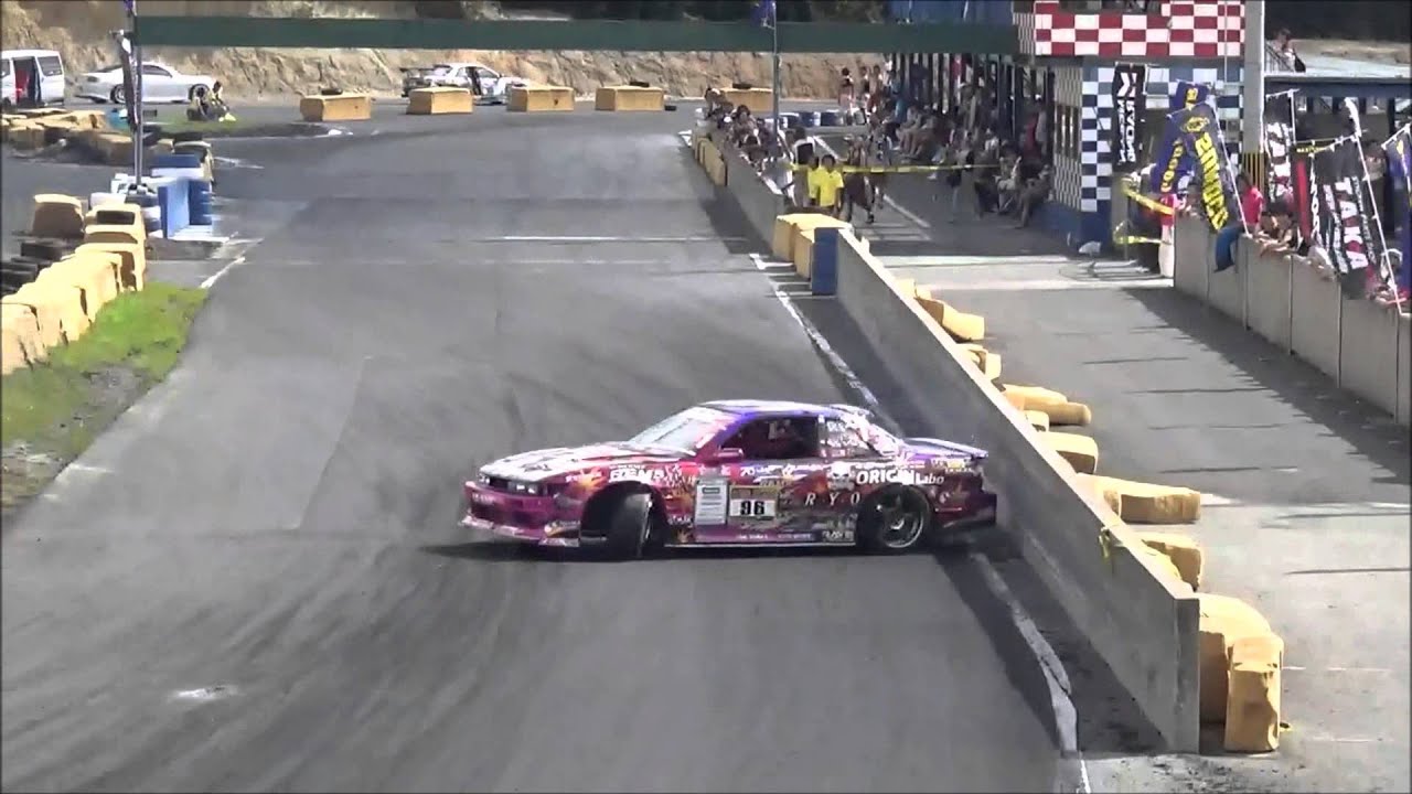 第14回 関西オールスタードリフトGP 個人優勝 pink style drift - YouTube