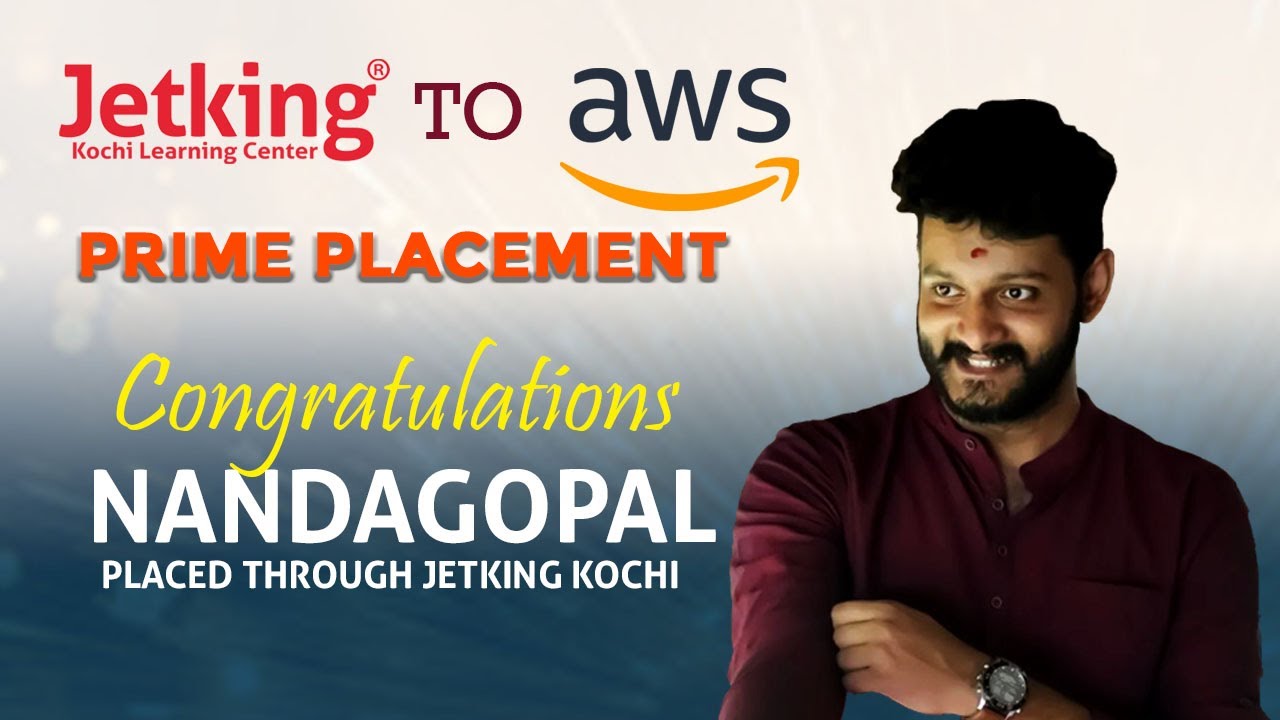 Presenting Nandagopal- Jetking Kochi's #champion #placement. Placed ...