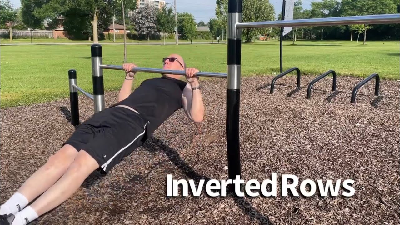 Push Pull Outdoor Park Workout - YouTube