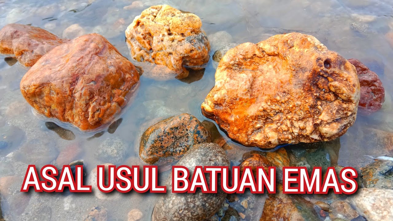 Asal usul Terbentuknya Batuan Emas, belajar tambang emas - YouTube