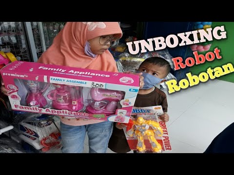 Mainan Robot - Robotan anak || Unboxing mainan anak anak - YouTube