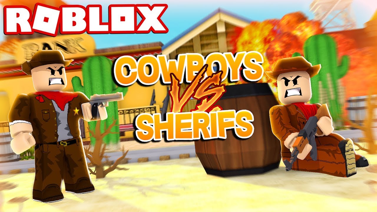 COWBOYS VS SHERIFS IN ROBLOX! (Roblox Wild Revolvers) - YouTube