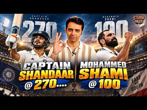Ishan Kishan’s EPIC 270! East Zone Crush South Zone 🔥Mohammed Shami @100  :StumpTales | Kaushik NC