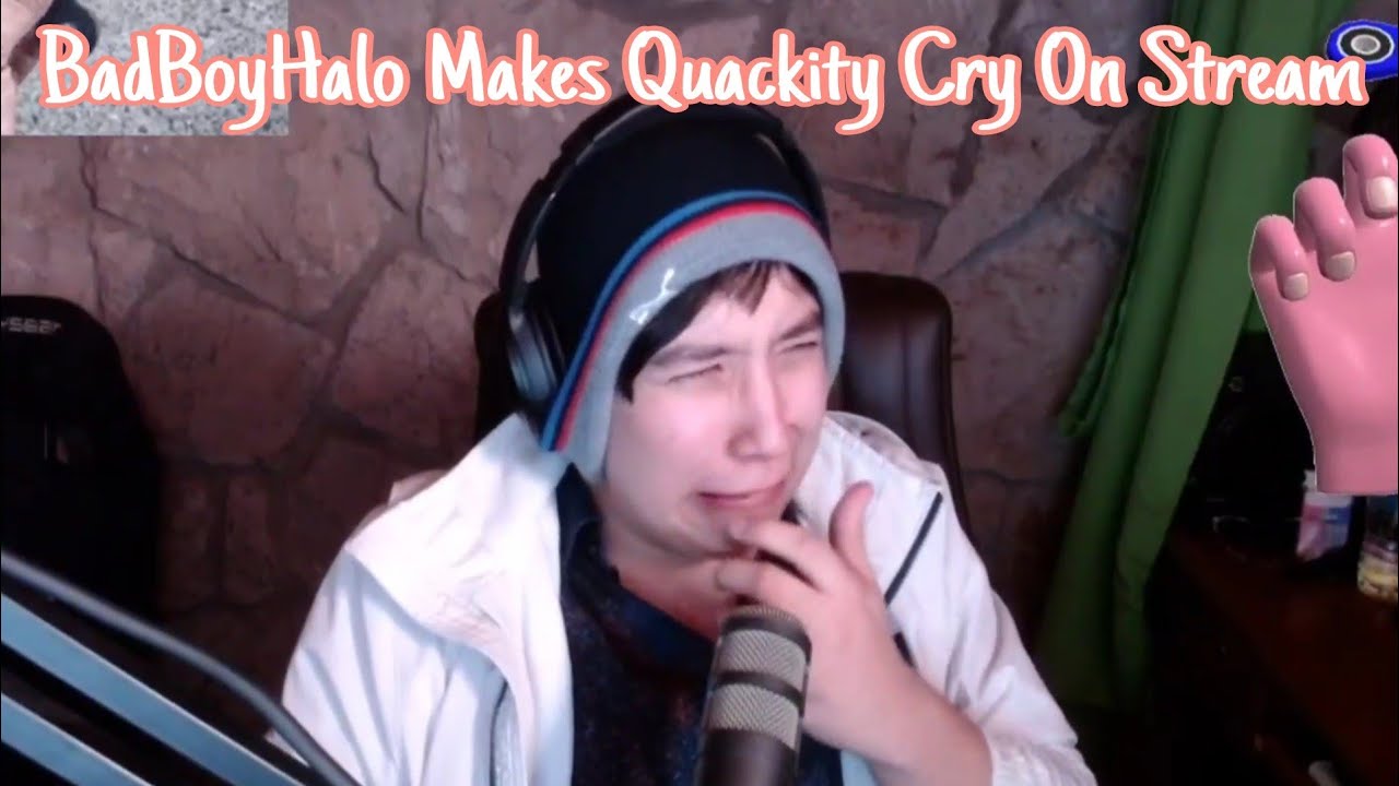 BadBoyHalo Makes Quackity Cry On Stream (gets emotional) - YouTube