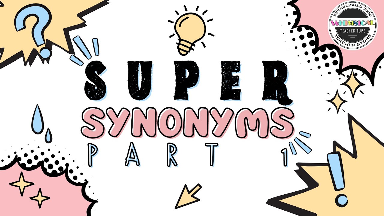 Super Synonym Game Part 1 YouTube super-synonym-game-part-1-youtube
