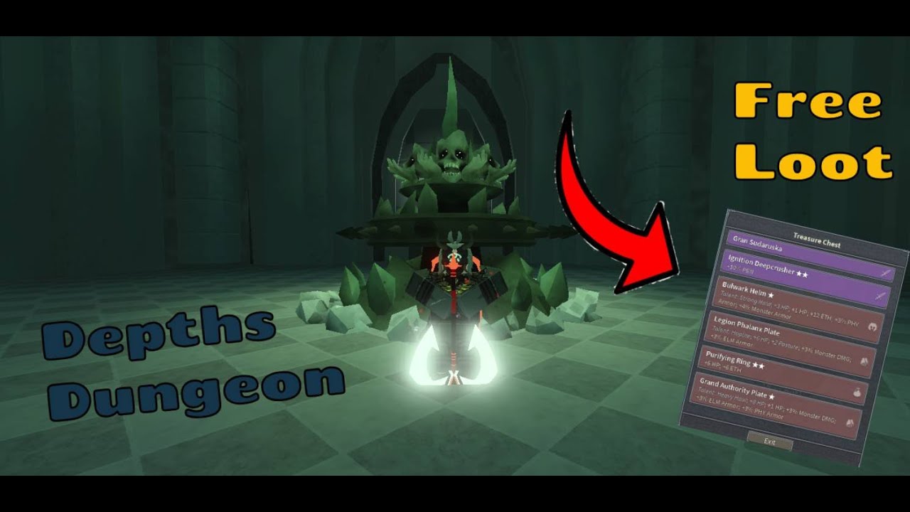 NEW DEPTHS DUNGEON!! | Deepwoken - YouTube