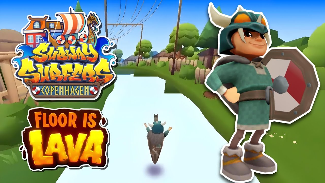 NEW NO FLOOR CHALLENGE IN COPENHAGEN VIKING 2021 - SUBWAY SURFERS ...