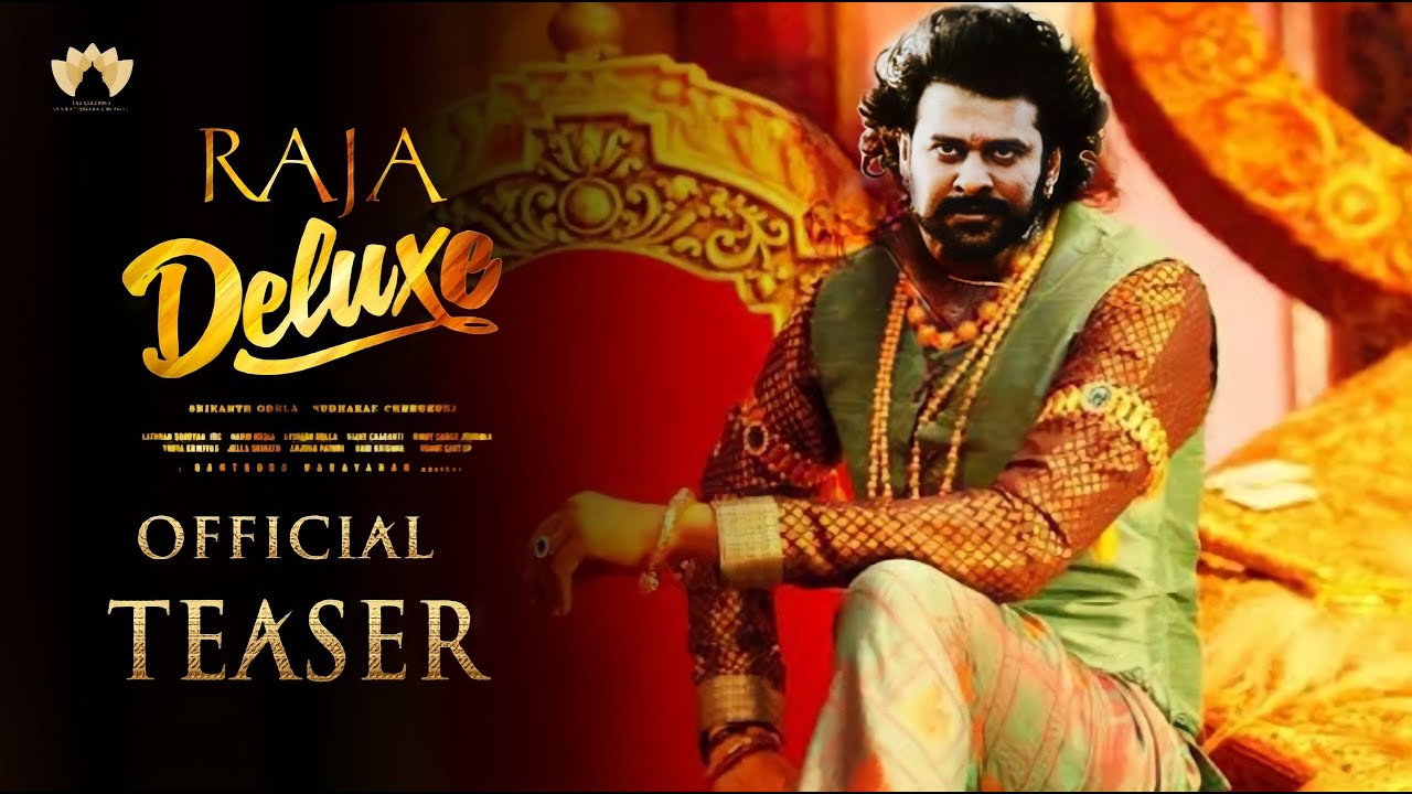 Raja Deluxe - Prabhas Intro First Look Teaser | Raja Deluxe official ...
