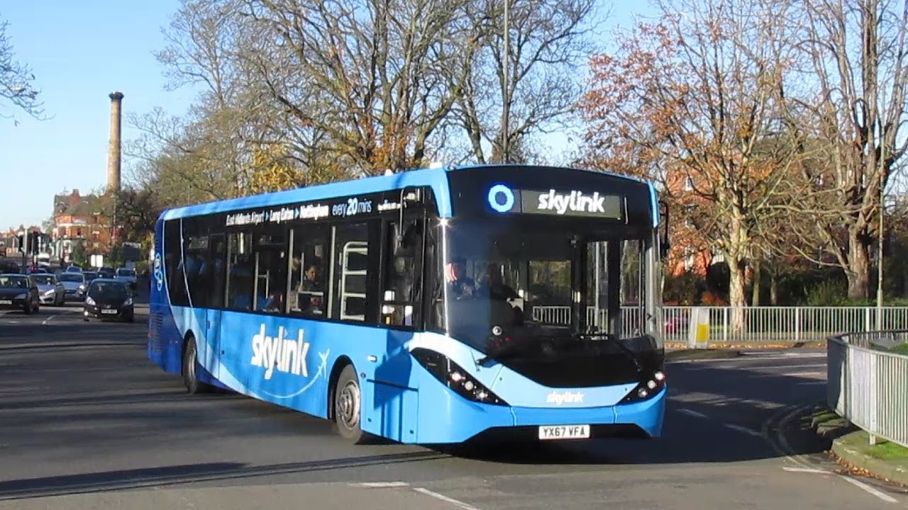 Buses around Derbyshire & Leicestershire November 2017 - YouTube