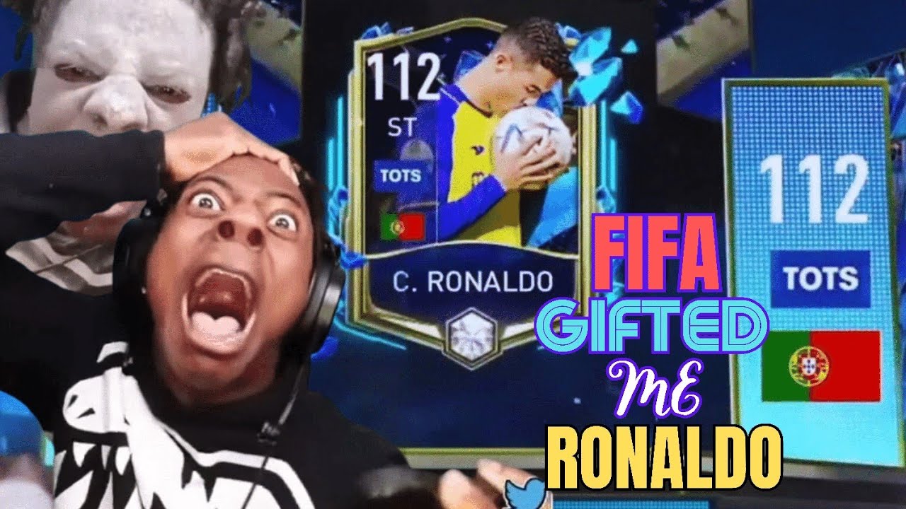 FIFA Gifted me 'Ronaldo' |ishowspeed react opening pack | How to get ...