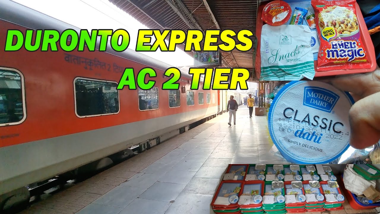 12273/Howrah - New Delhi Duronto Express | AC 2 Tier Full Journey in 4k ...