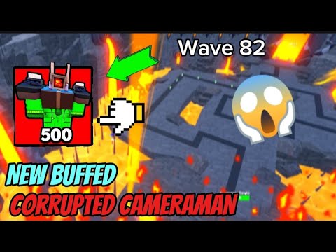 New Buffed Corrupted Cameraman Is OP! (Toilet Tower Defense) - YouTube