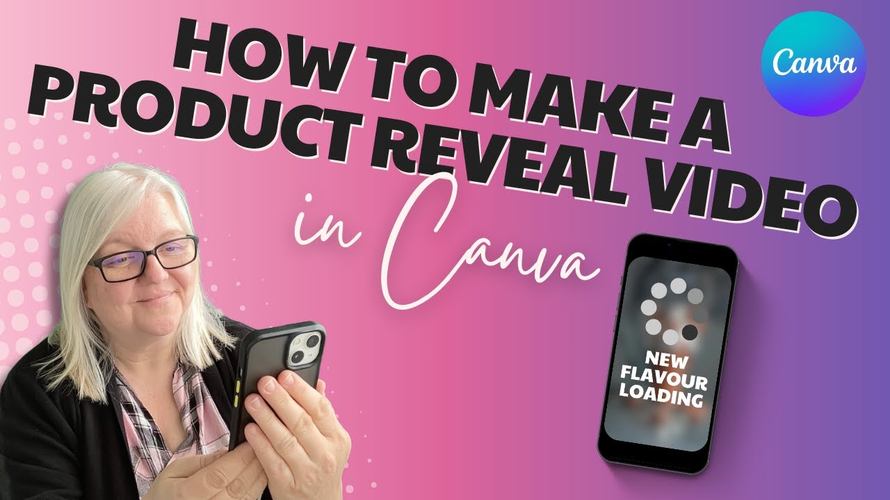 How to make a product reveal video with Canva - YouTube