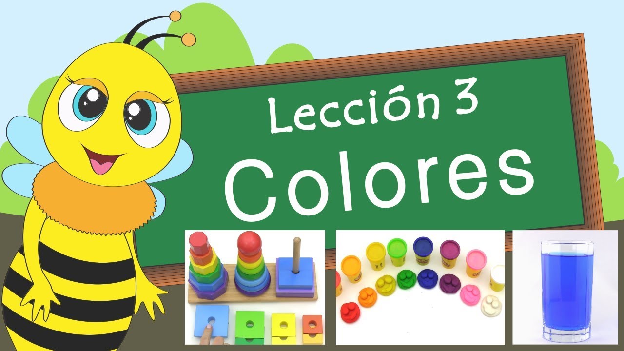 Aprendiendo los colores. Lección 3. Video educativo para niños ...