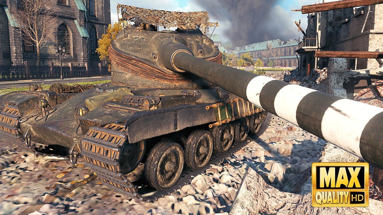 AMX 50 B: GG on map Ruinberg - World of Tanks - YouTube