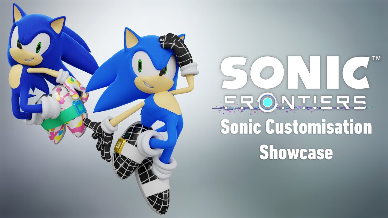 Sonic Frontiers: Sonic Customisation Showcase - YouTube