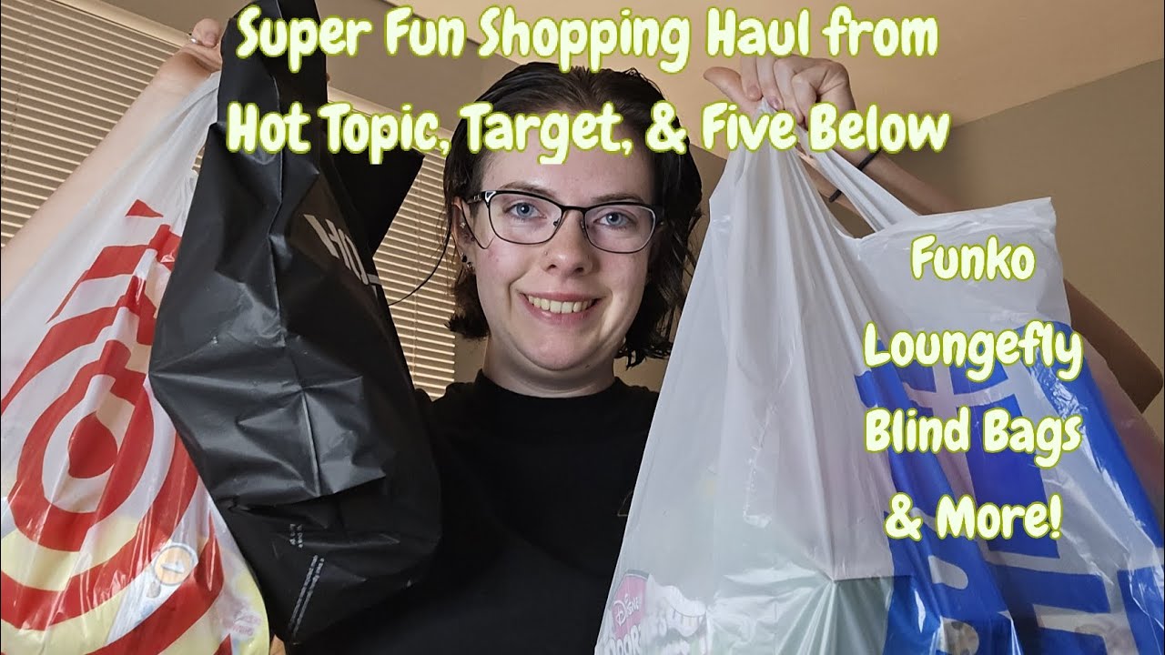 Super Fun Shopping Haul from Hot Topic, Target, & Five Below | Funko ...