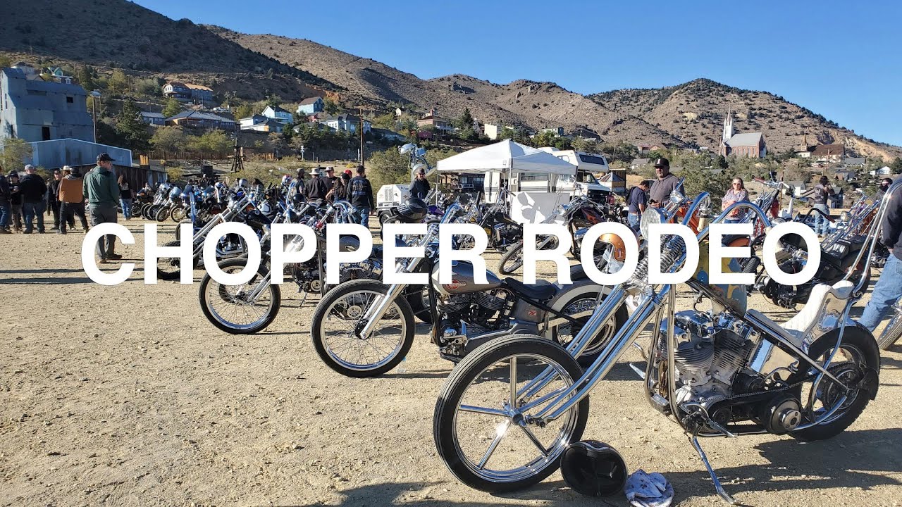 CHOPPER RODEO! Virginia City Roundup 2021 - YouTube