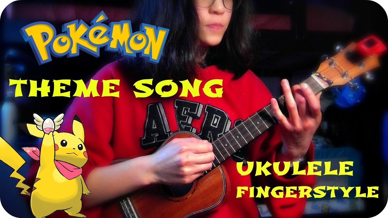Pokemon Theme Song - Ukulele Fingerstyle - YouTube