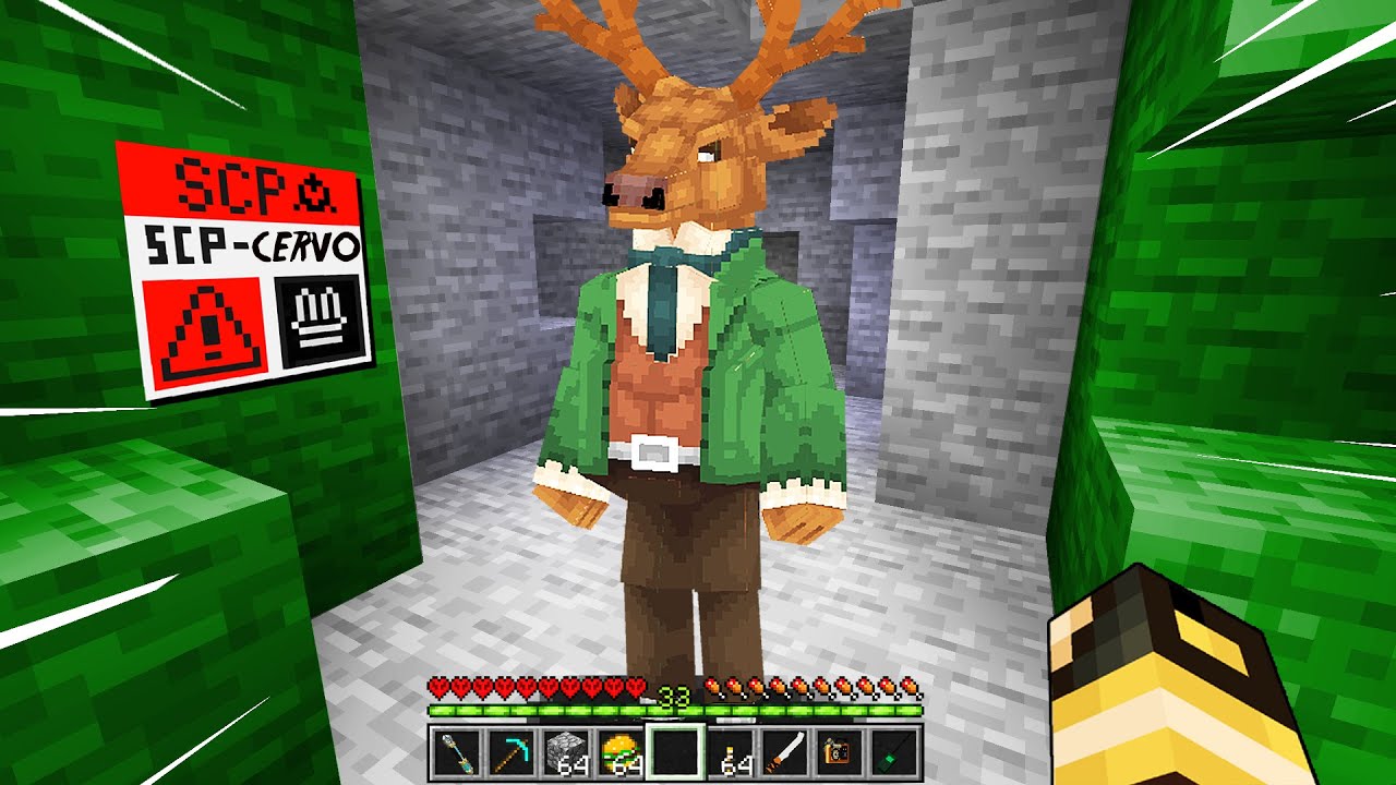HO INCONTRATO SIGNOR CERVO SCP NEL MIO MONDO DI MINECRAFT!! - YouTube