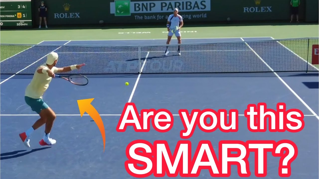 Incredible Pro Singles Point Analysis (Tennis Footwork, Strategy, and ...