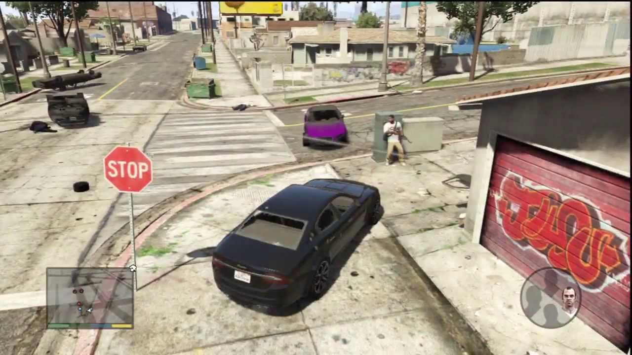 GTA V (33) Franklin/Trevor: Weed Delivery and Grove Street Shootings ...