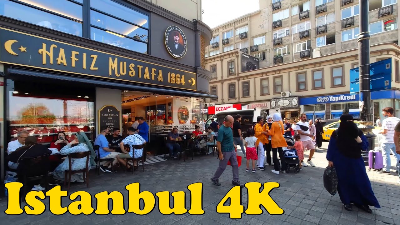 Istanbul, Turkey Walking tour [4K]. - YouTube