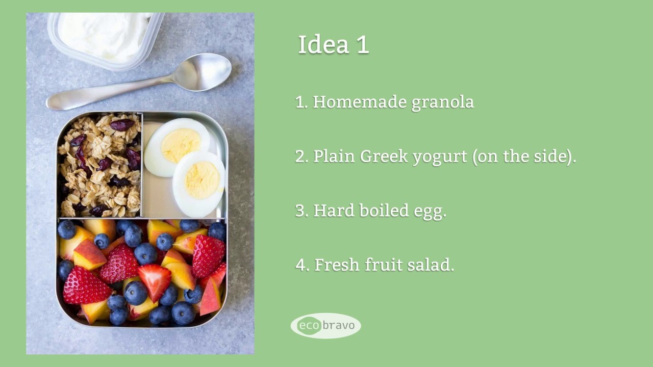 Healthy Lunch Box Ideas for Kids | Life Hacks | Eco Bravo | Lunch Ideas ...