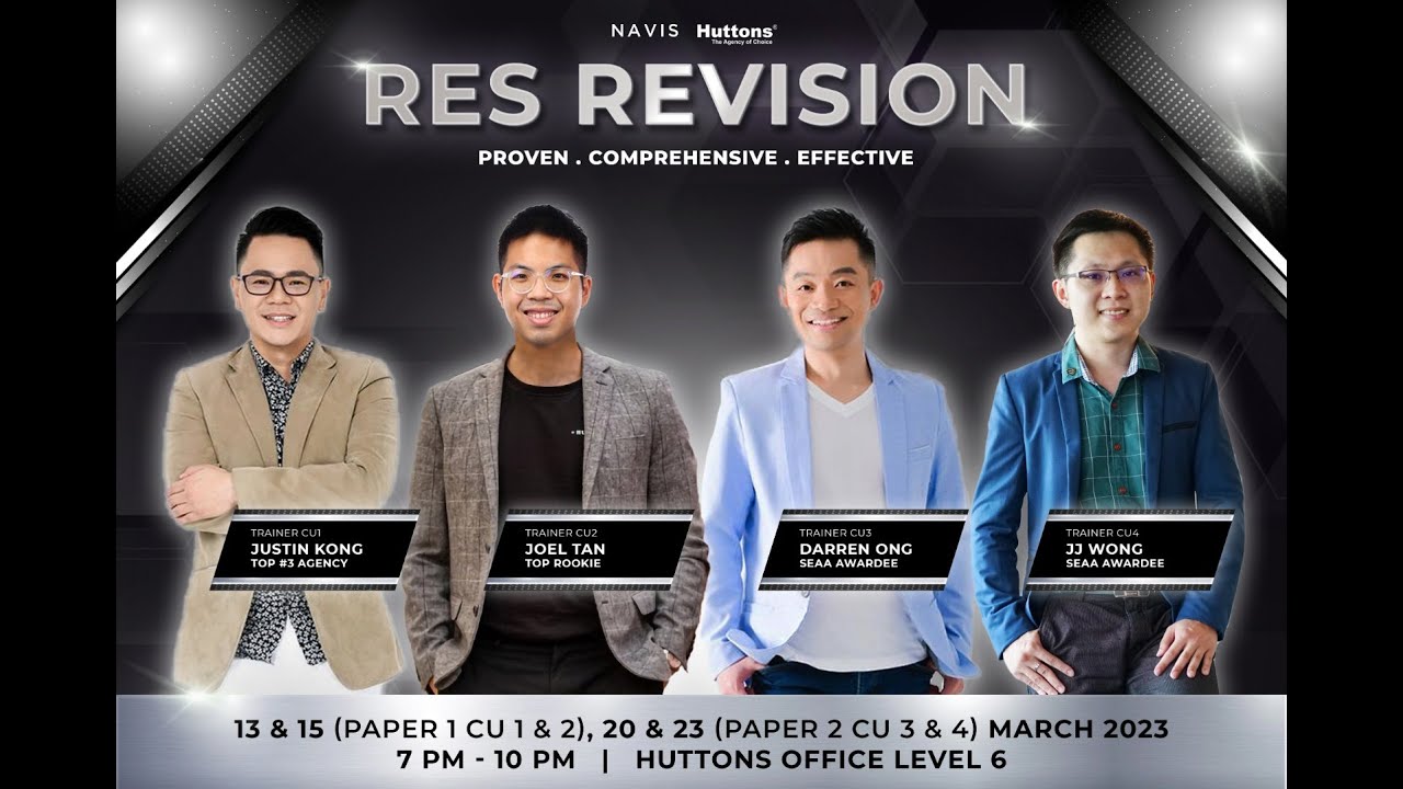 RES Exam Revision Class For Aspiring Real Estate Salesperson - YouTube