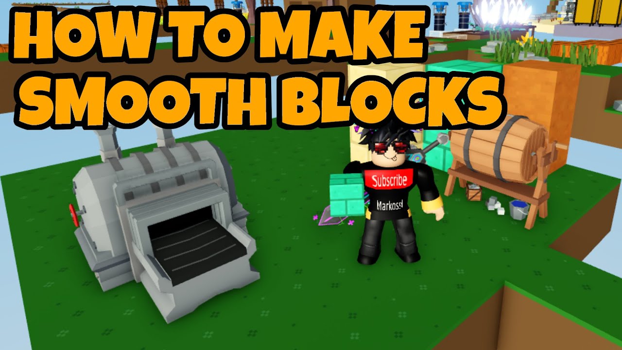 How to make smooth blocks in roblox islands - YouTube