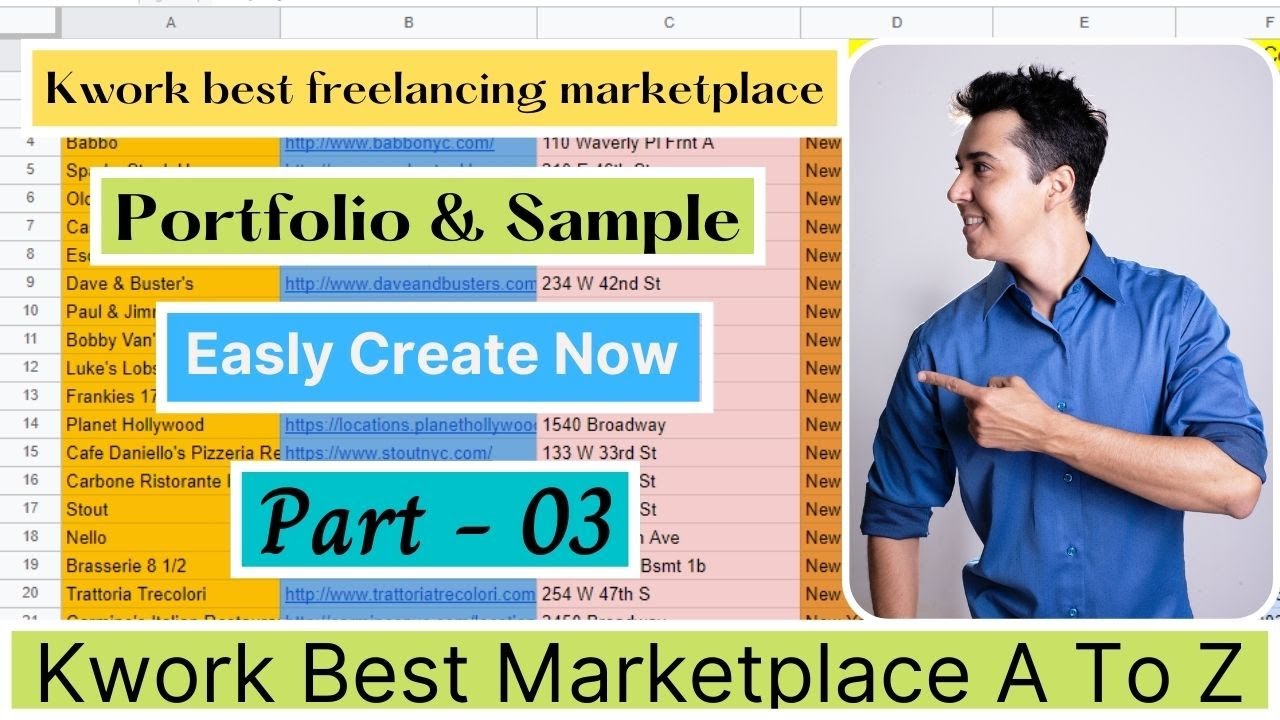 how to create kwork b2b lead generation portfolio | kwork b2b lead ...