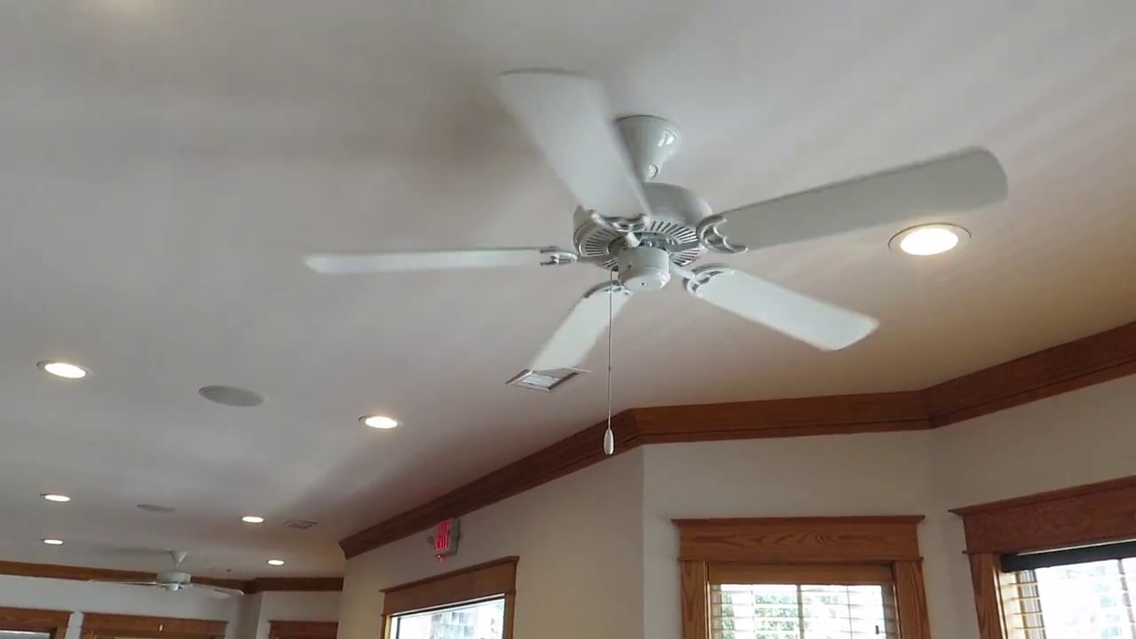 52" Progress Lighting AirPro Builder ceiling fans - YouTube