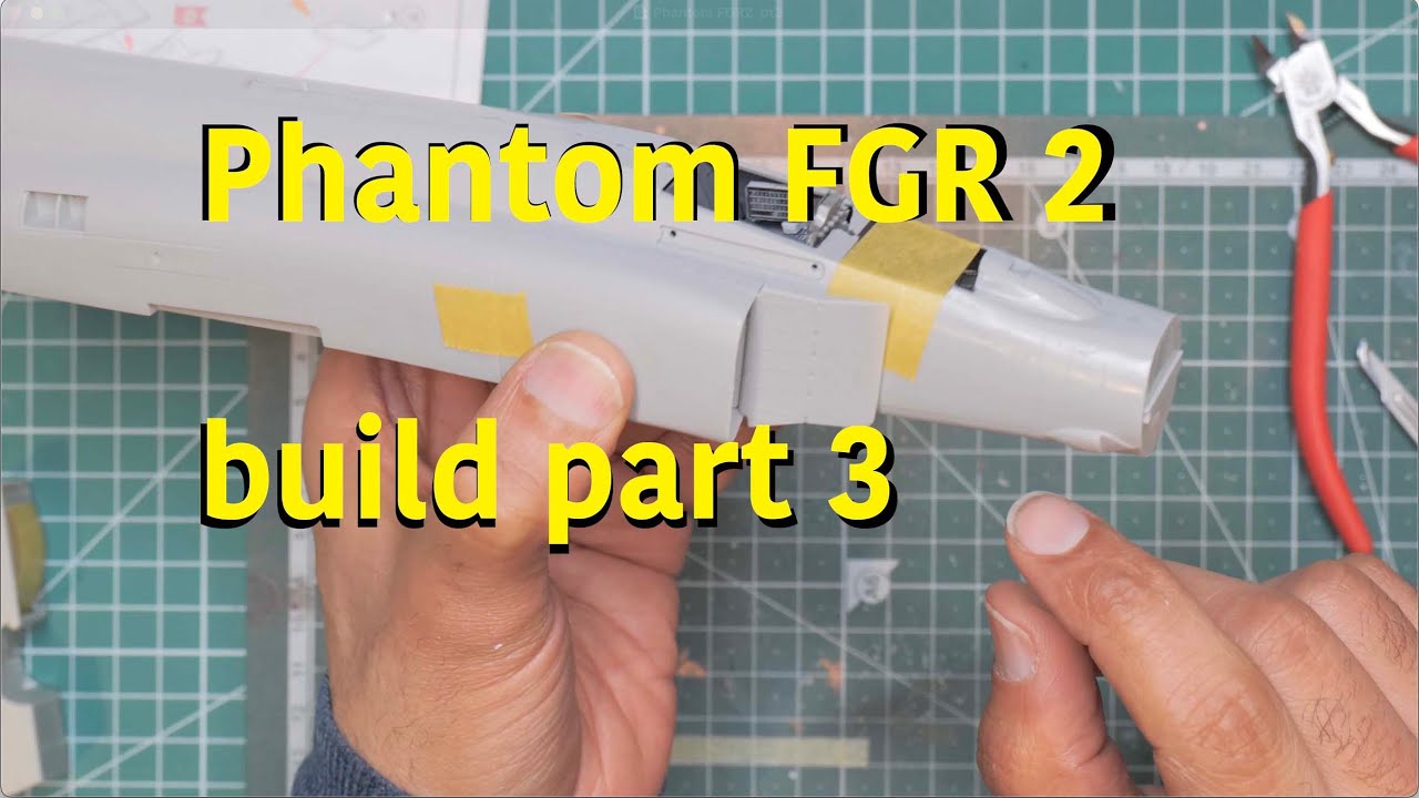 Revell Phantom FGR2 Build pt3 - YouTube