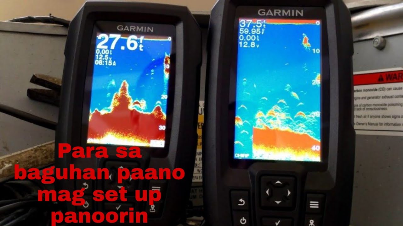 tutorial for beginners using striker 4 garmin fish finder. - YouTube