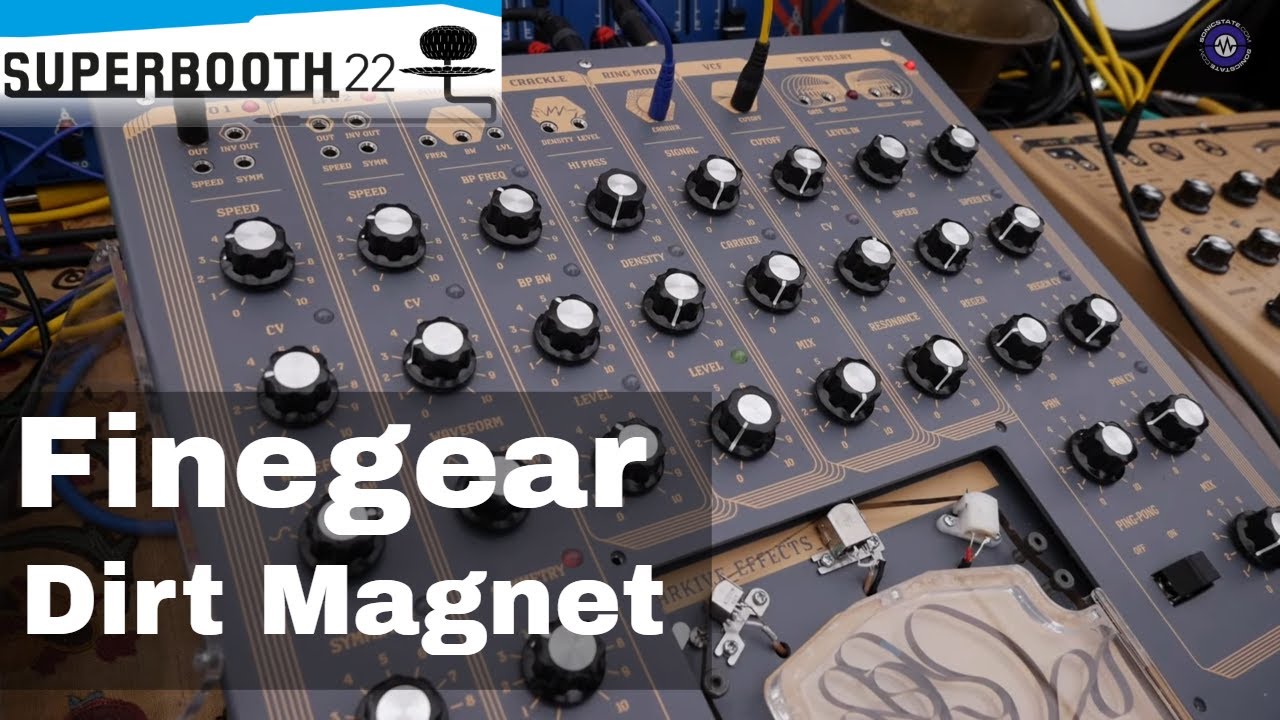 Superbooth 22: Finegear - Dirt Magnet - YouTube
