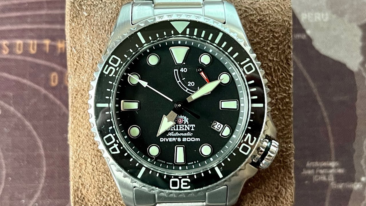 Orient Triton Bezel Insert Mod Fail - YouTube