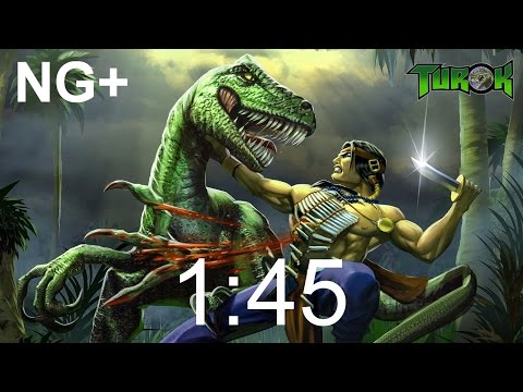 Turok - Dinosaur Hunter (PC Remaster) in 1:45 (NG+)