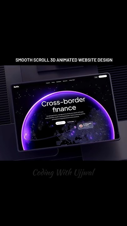 🔥 Smooth Scroll Down Animation | Elevate Your Website Design with CSS & JavaScript! - YouTube